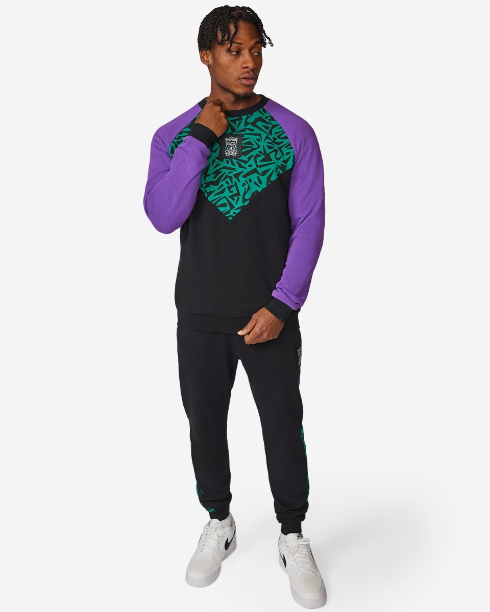 LFC 95 Mens Block Crew Neck Sweatshirt