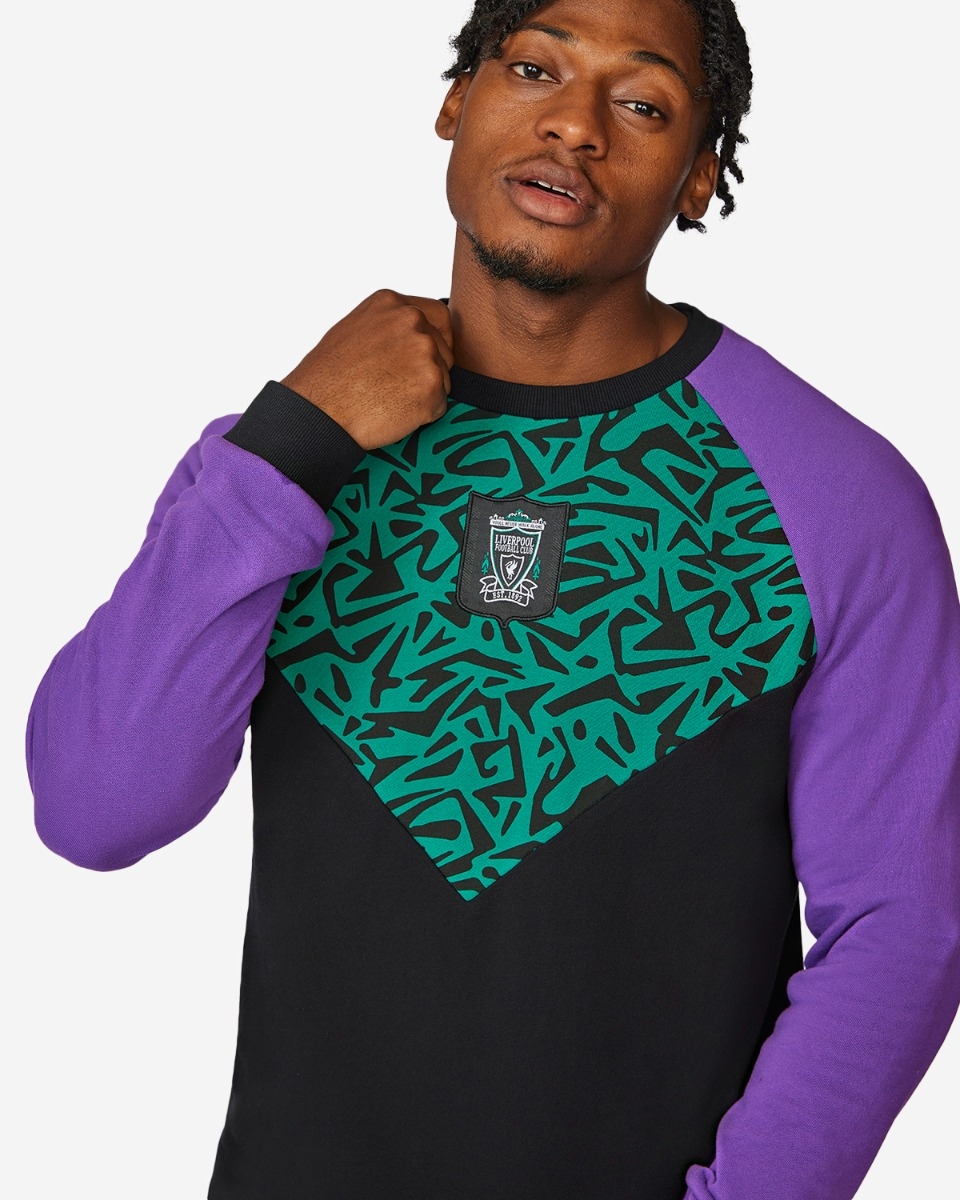 LFC 95 Mens Block Crew Neck Sweatshirt