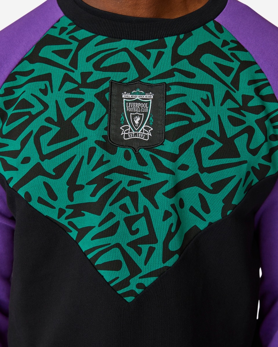 LFC 95 Mens Block Crew Neck Sweatshirt