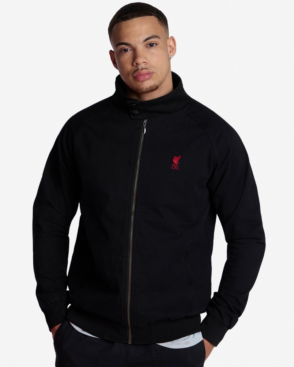 LFC Black Harrington Jacket