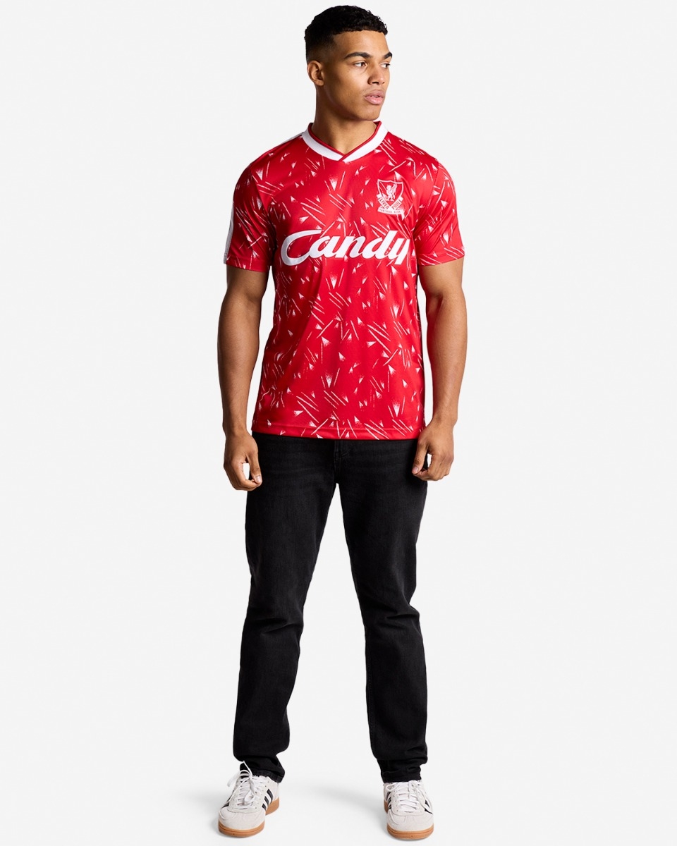 LFC Adults Retro Candy 89/91 Home Shirt