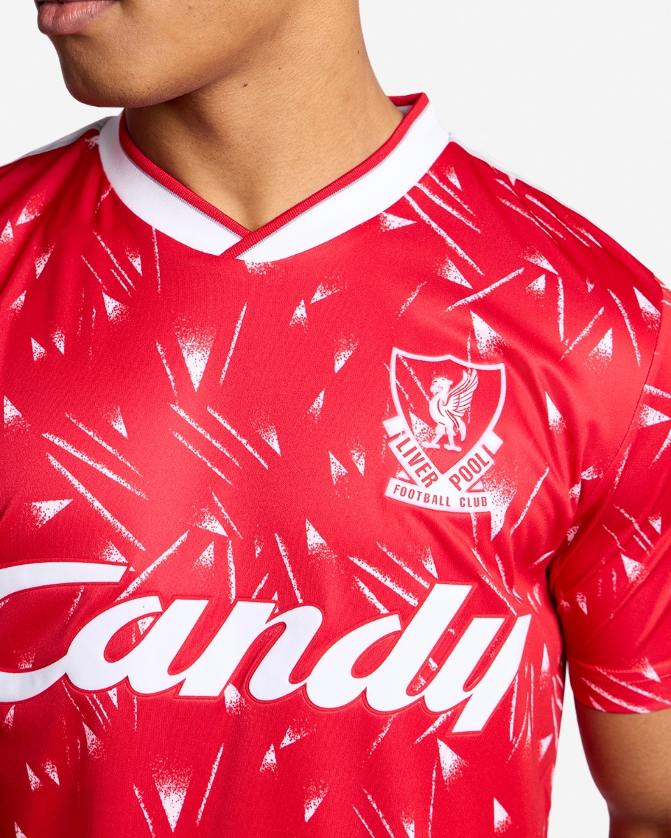 LFC Adults Retro Candy 89/91 Home Shirt