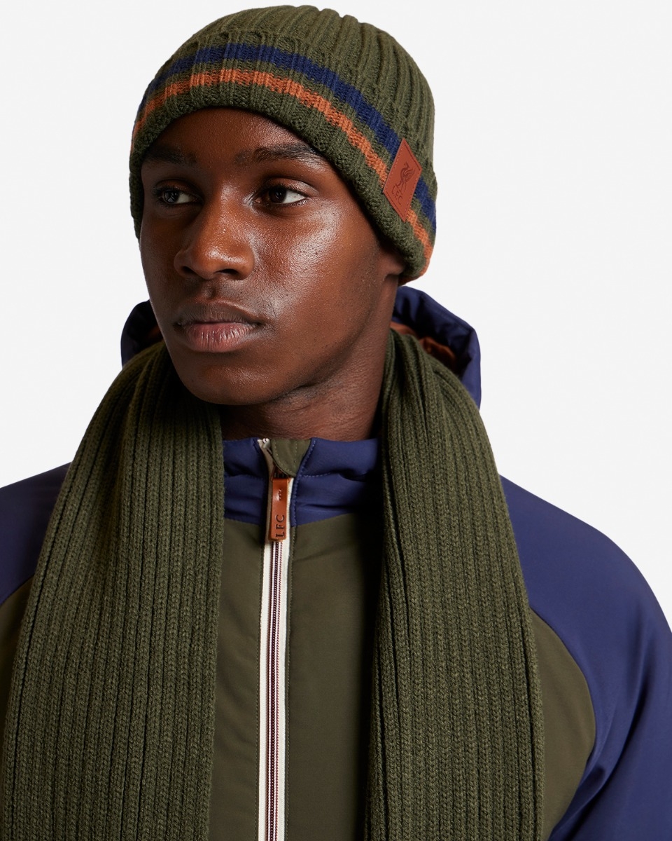 LFC Adults Rib Knit Beanie Khaki