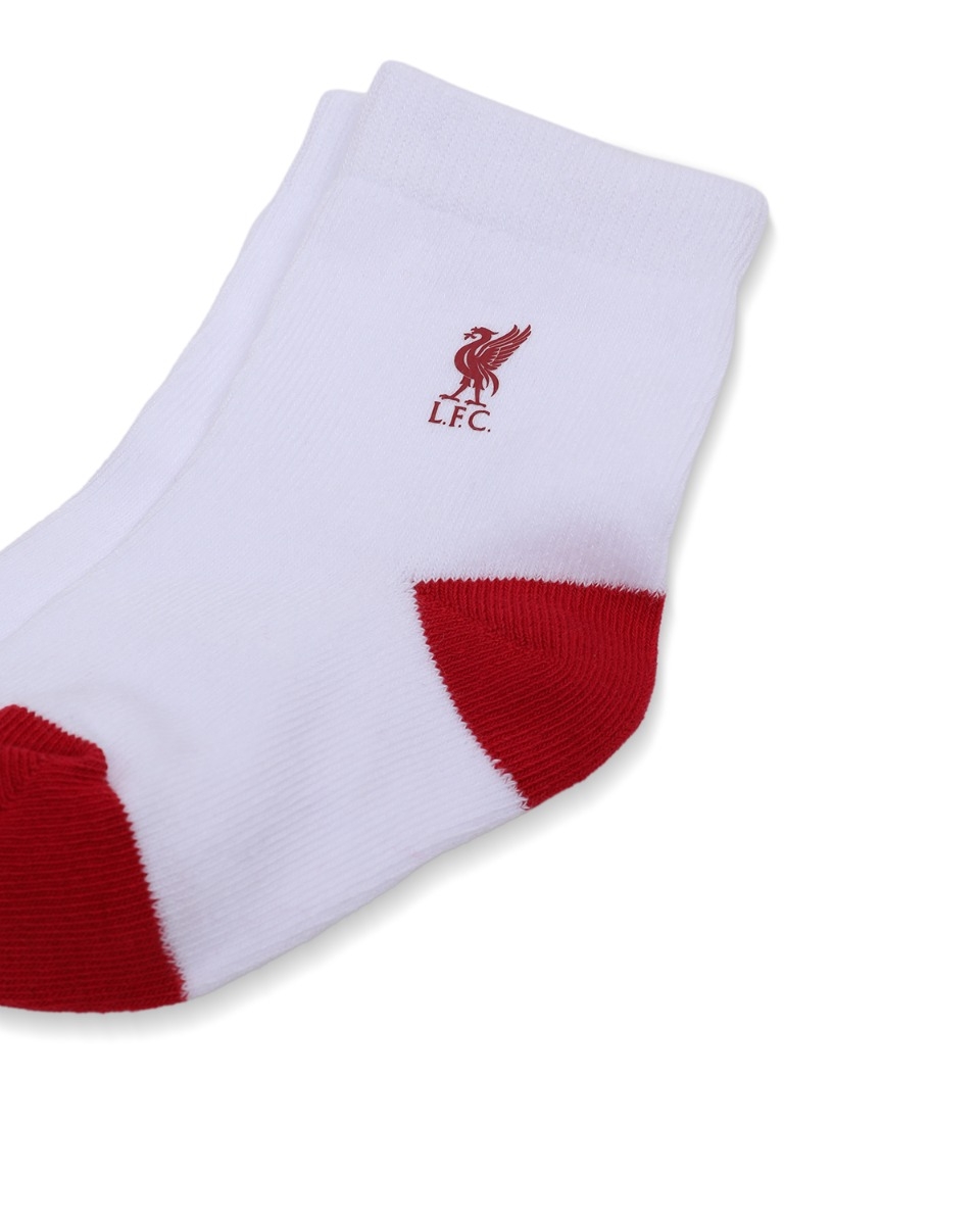 LFC Baby 2Pk Socks Red & White