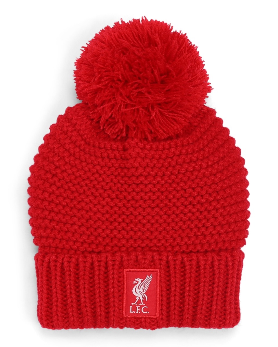 LFC Baby Bobble Hat Red