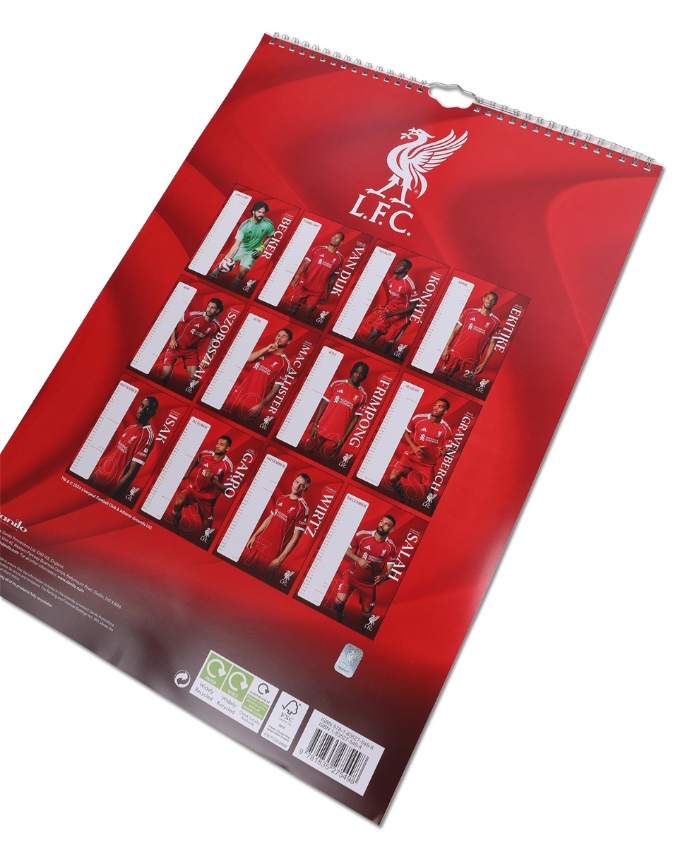 LFC Player Calendar 2026