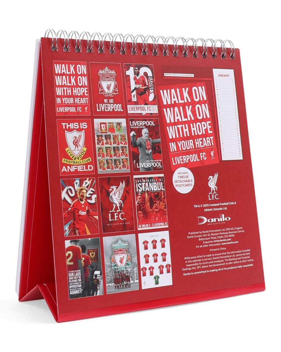 LFC Desk Calendar 2026