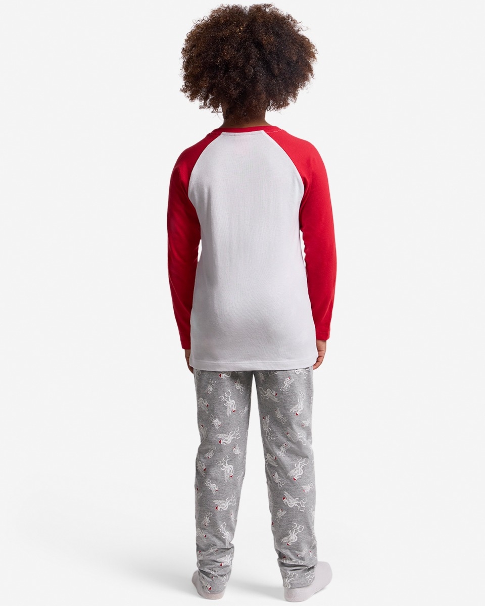 LFC Juniors Christmas Pyjamas Red