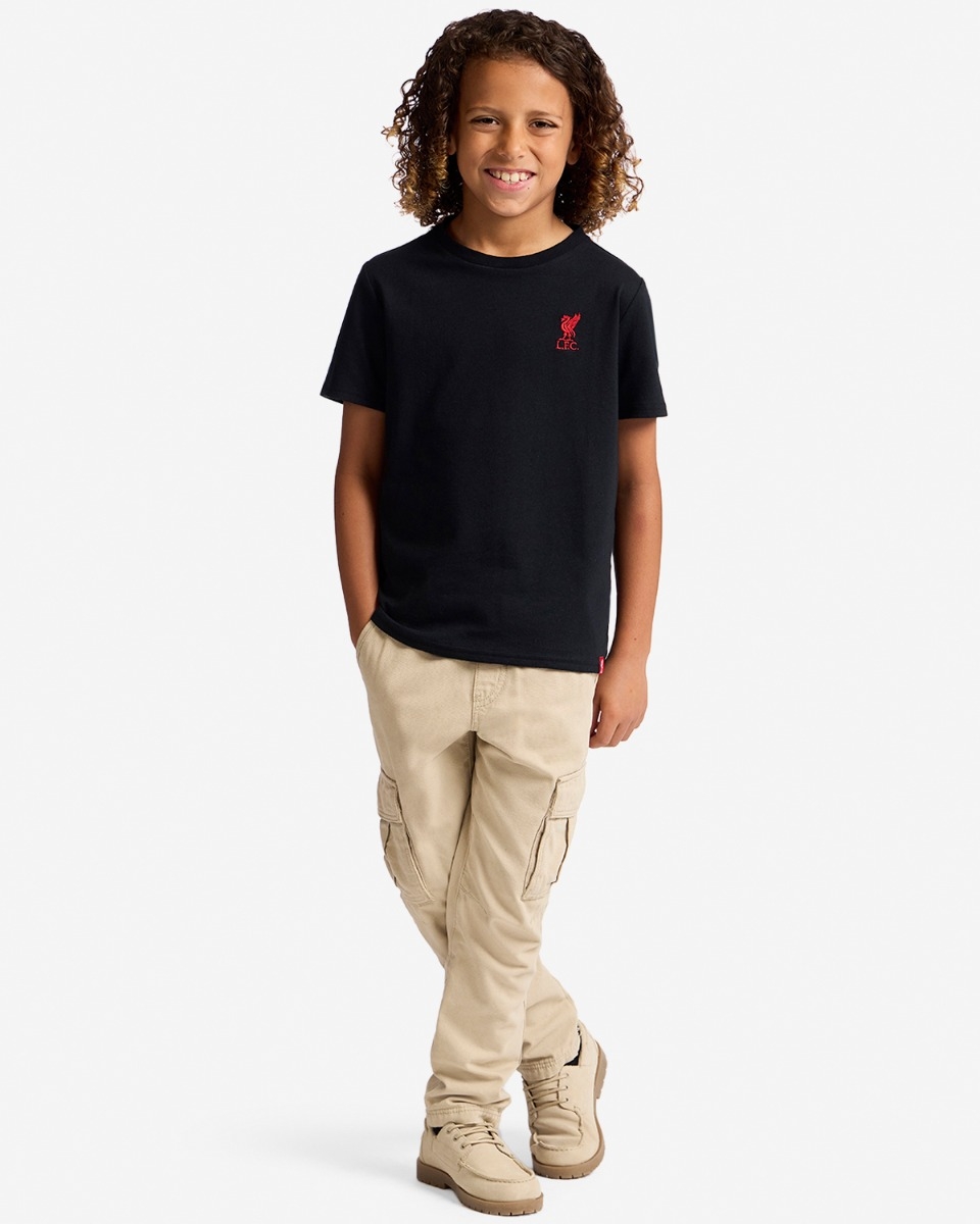 LFC Juniors Liverbird Emblem Tee Black