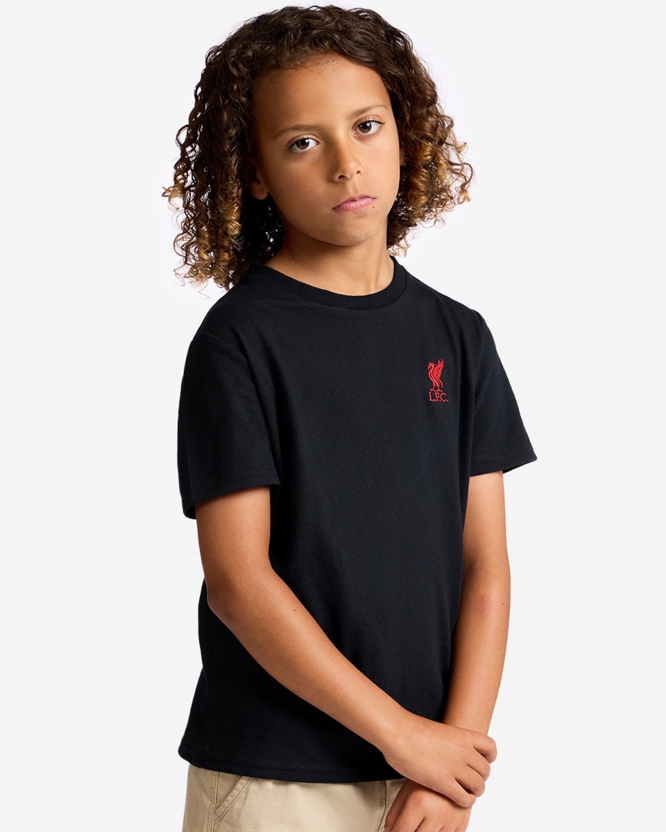 LFC Juniors Liverbird Emblem Tee Black