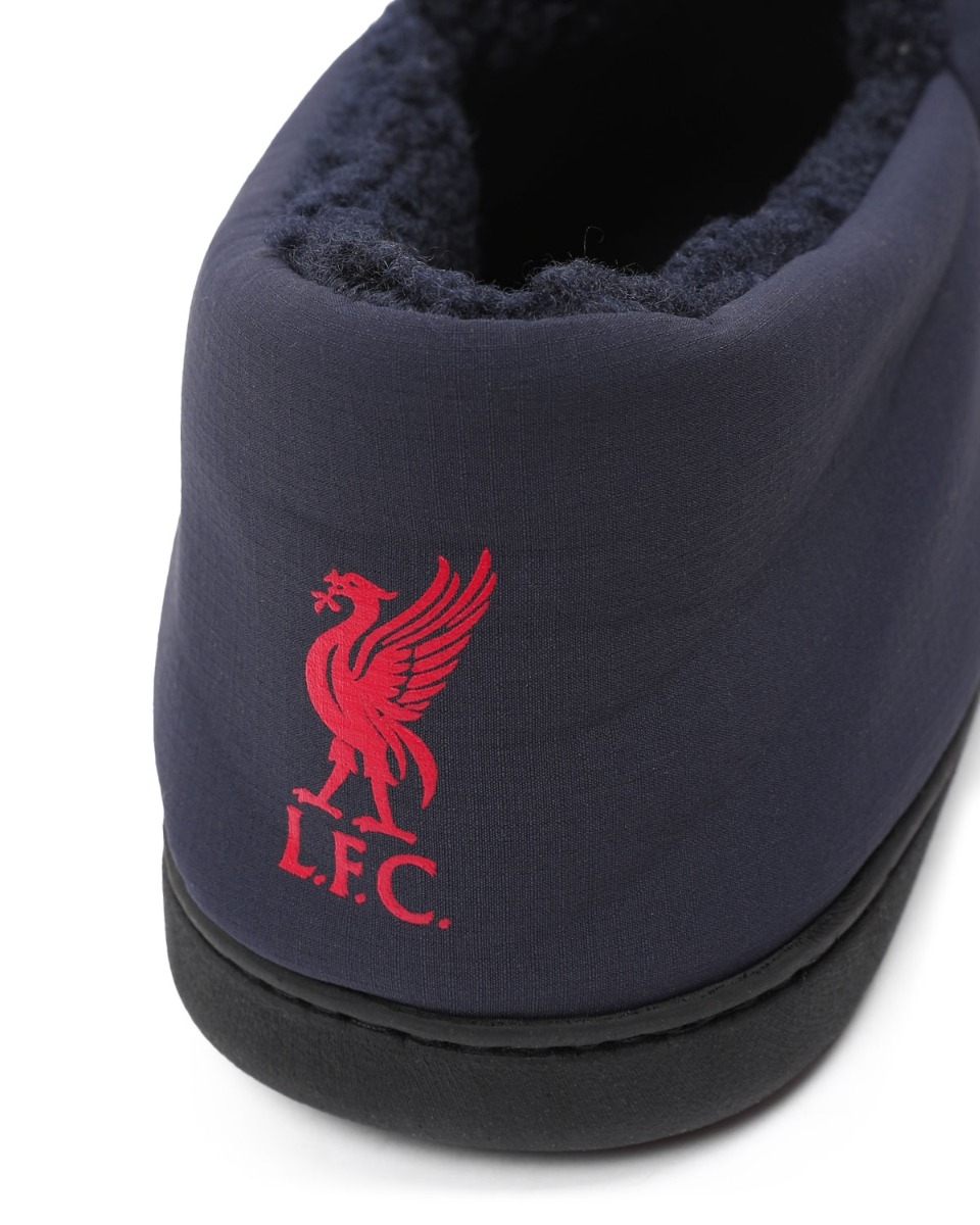 LFC Mens Quilted Slippers Navy
