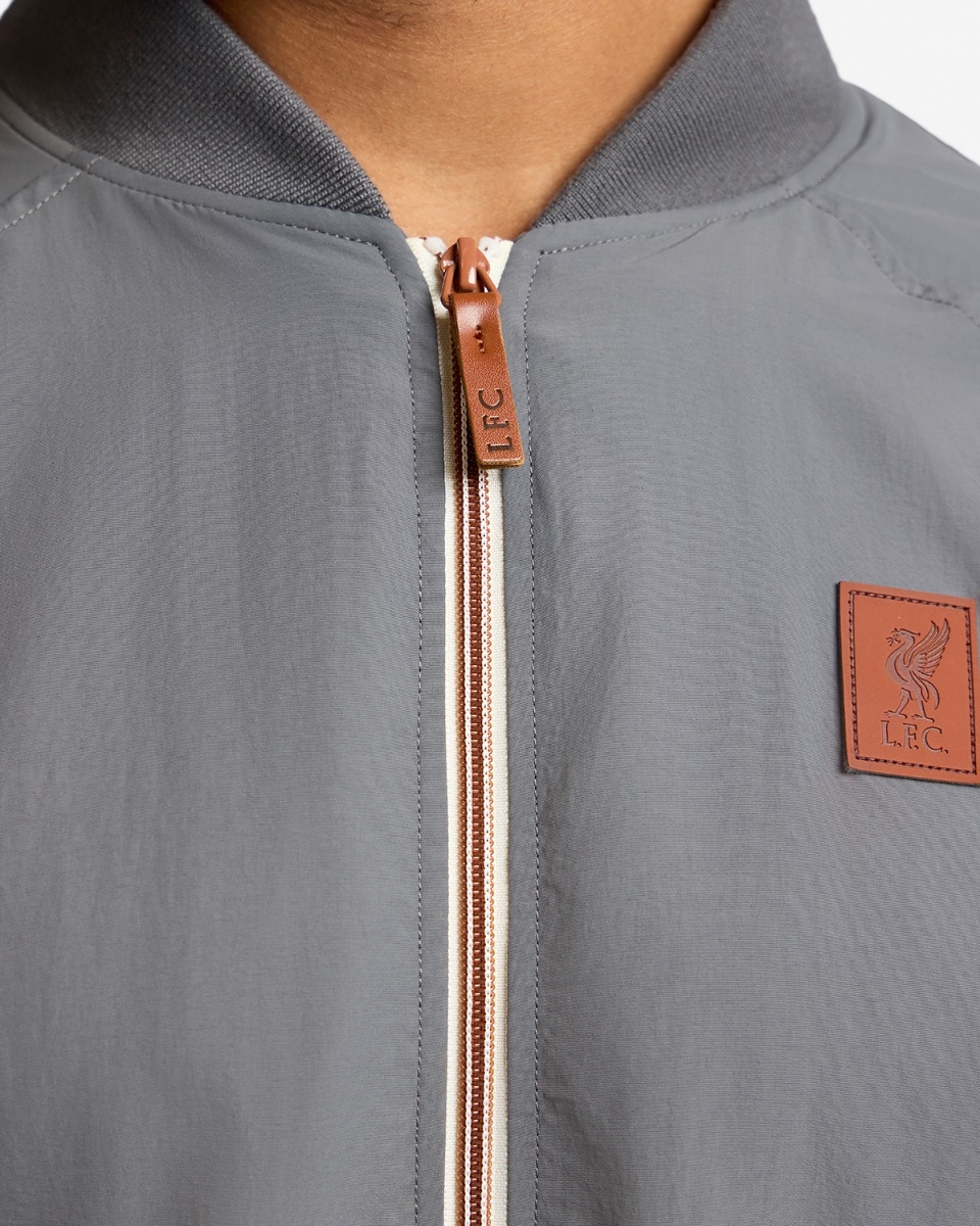LFC Mens Zip Jacket Grey
