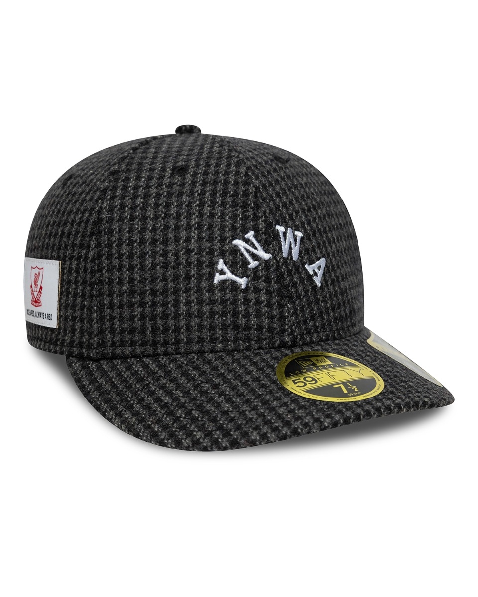 LFC New Era 59FIFTY Tweed Patch Cap Grey & Black