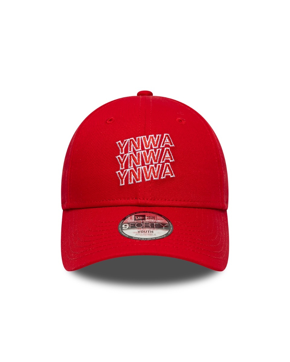 LFC New Era Kids 9FORTY YNWA Cap Red