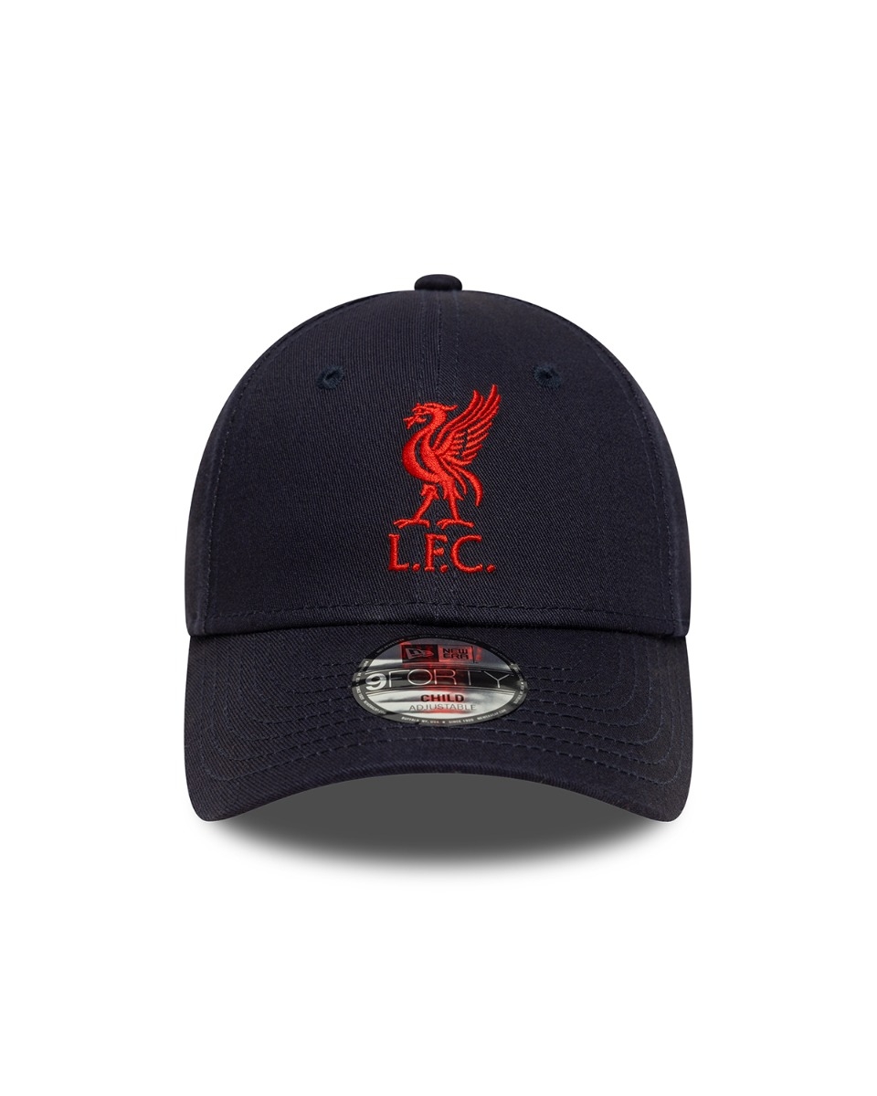 LFC New Era Kids 9FORTY Liverbird Cap Navy