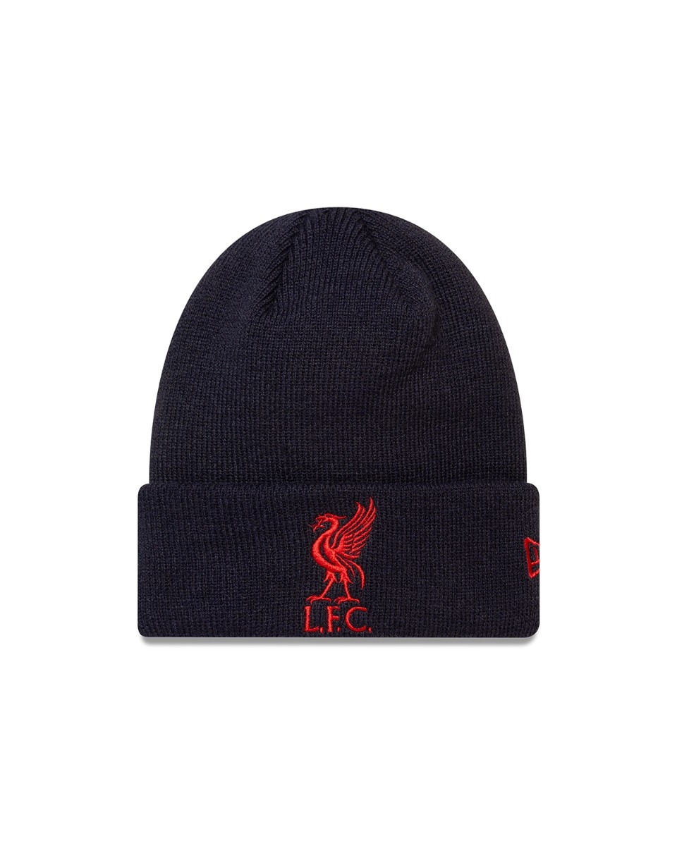 LFC New Era Kids Liverbird Cuff Knit BEANIE Navy