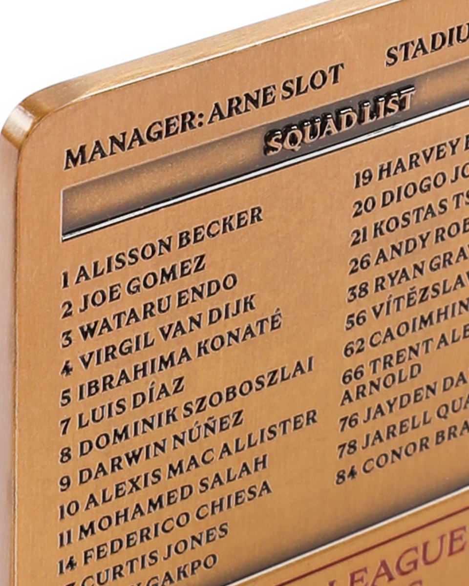 LFC Champions Ingot