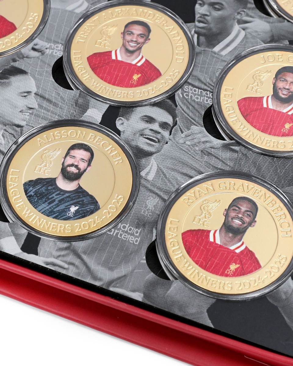 LFC Champions Squad Coin Set
