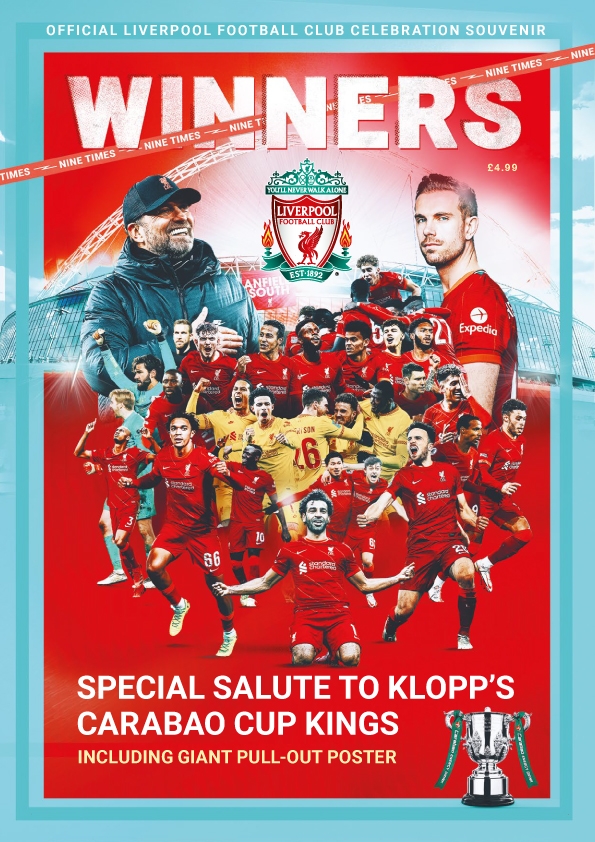 LFC Carabao Cup 22 Winners Special Magazine