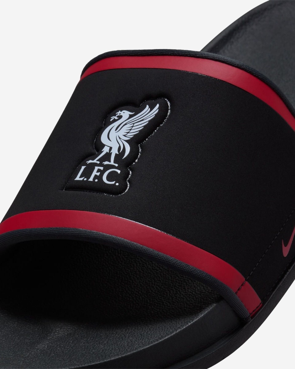 LFC Nike Adults 24/25 Offcourt Sliders Black LFC Nike Adults 24/25 Offcourt Sliders Black