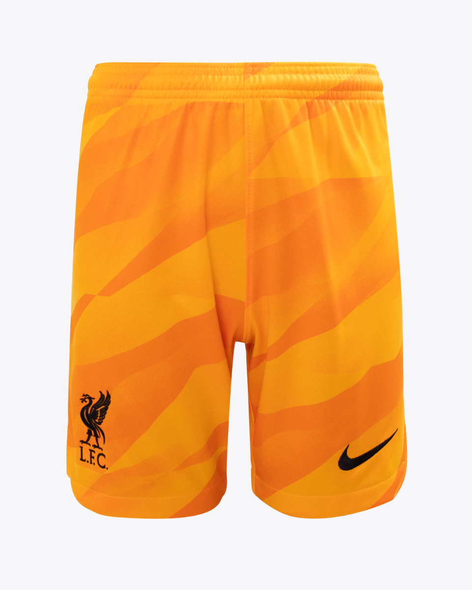 LFC Nike Youth 23/24 Orange Goalkeeper Stadium Shorts