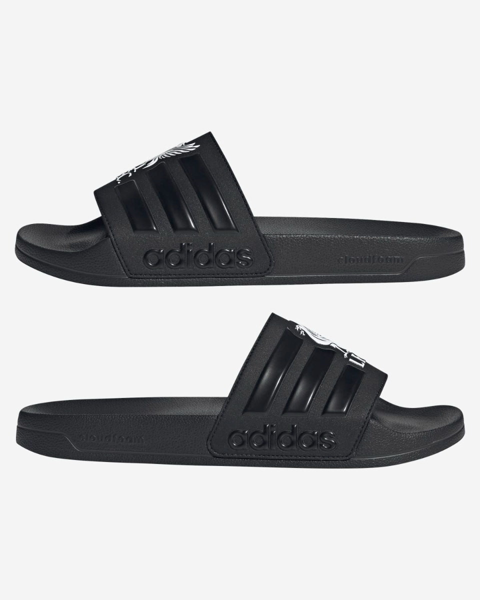LFC adidas Mens Sliders Black