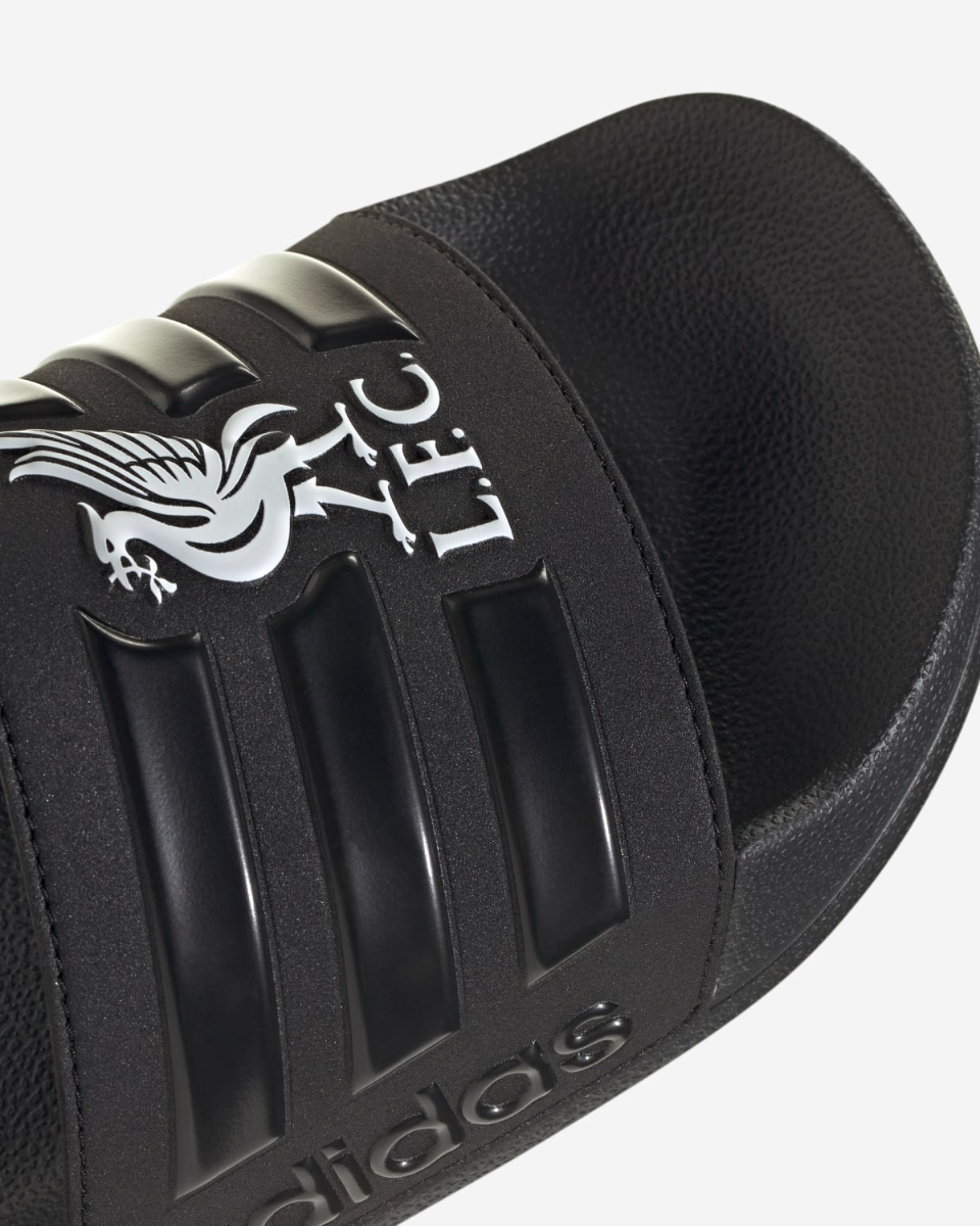 LFC adidas Mens Sliders Black