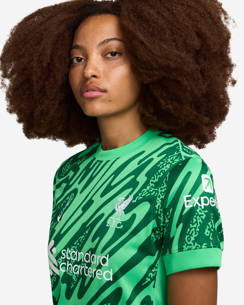 LFC Nike Womens 24/25 Green Goalkeeper Stadium Jersey