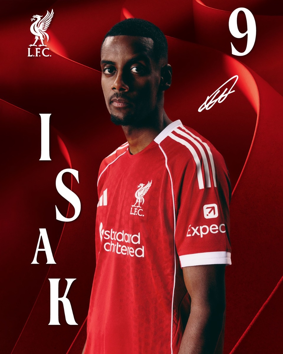 LFC 25/26 Isak Poster