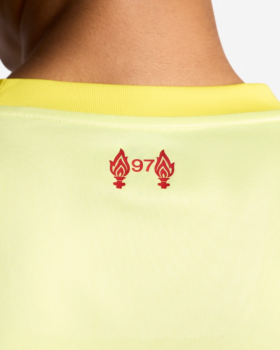 LFC adidas Mens 25/26 Long Sleeve Goalkeeper Jersey Yellow
