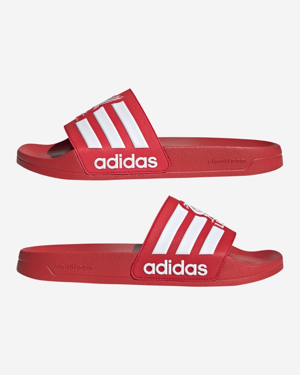LFC adidas Adults Red Sliders