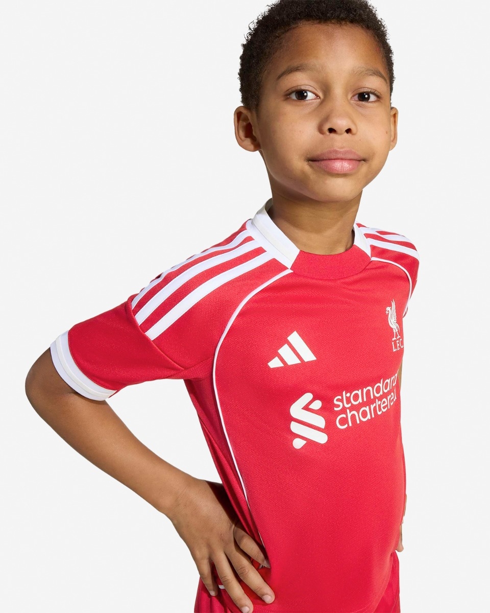 LFC adidas Kids 25/26 Home Mini Kit