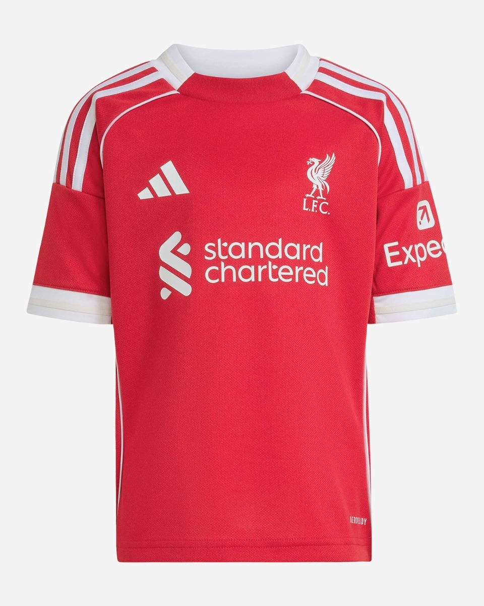 LFC adidas Kids 25/26 Home Mini Kit