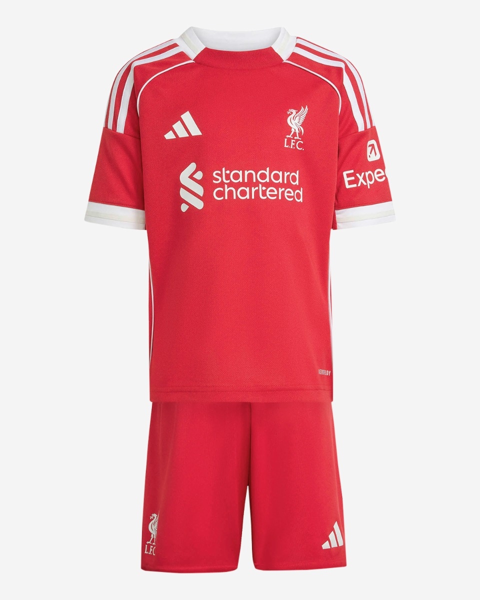 LFC adidas Kids 25/26 Home Mini Kit