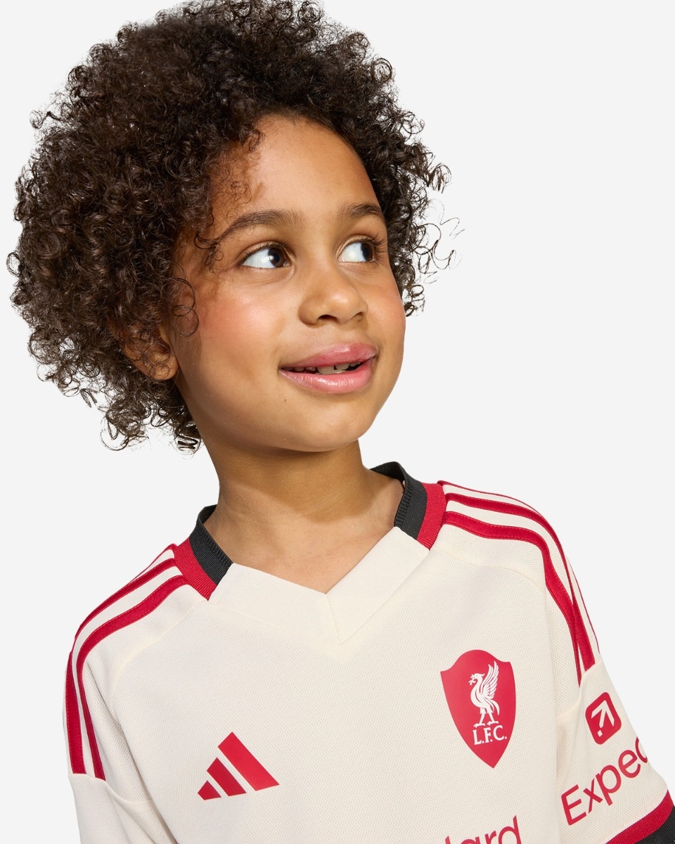 LFC adidas Kids 25/26 Away Mini Kit