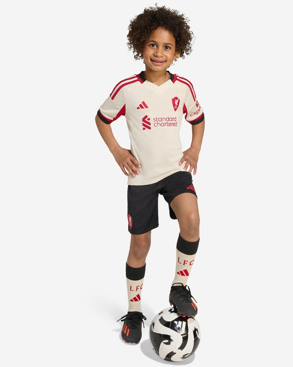 LFC adidas Kids 25/26 Away Mini Kit