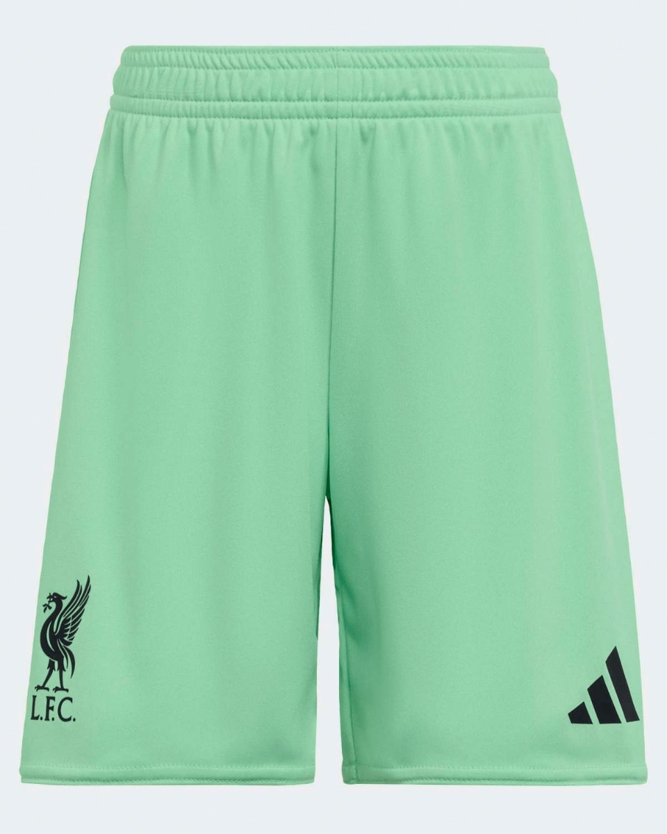 LFC adidas Little Kids 25/26 Home Goalkeeper Mini Kit