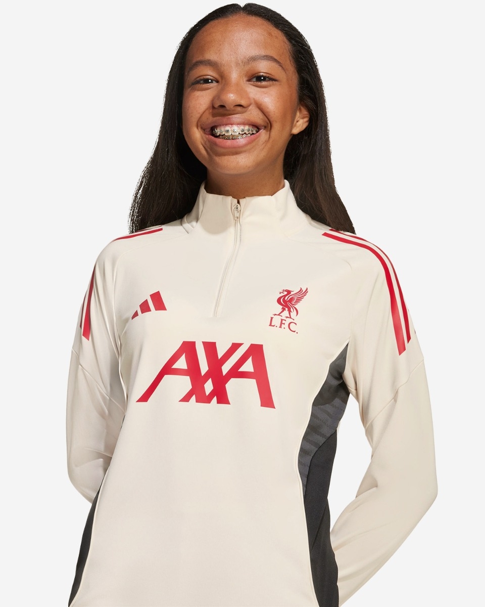 LFC adidas Youth 25/26 Domestic Training Top White