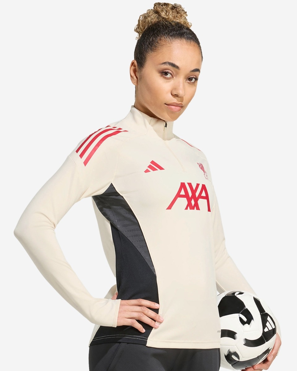 LFC adidas Womens 25/26 Domestic Training Top White