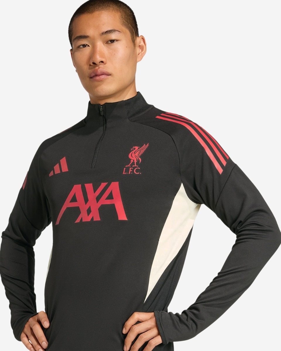 LFC adidas Mens 25/26 Domestic Training Top Black