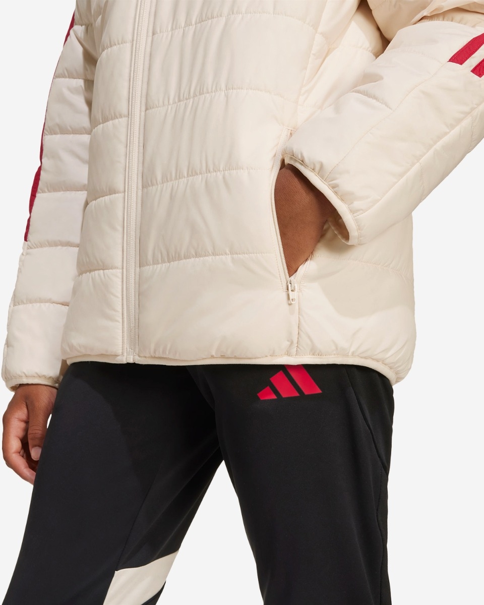 LFC adidas Youth 25/26 Puffa Jacket White