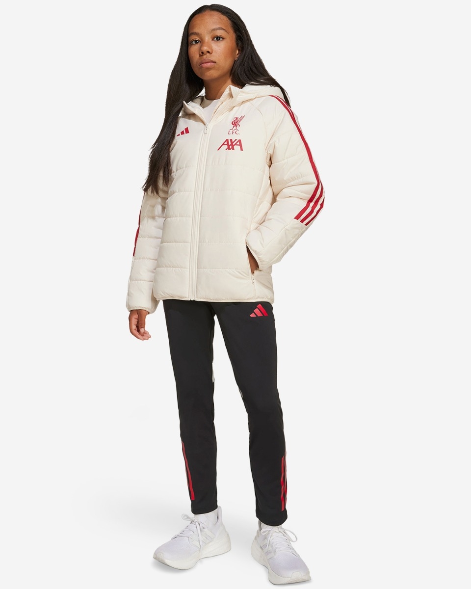 LFC adidas Youth 25/26 Puffa Jacket White