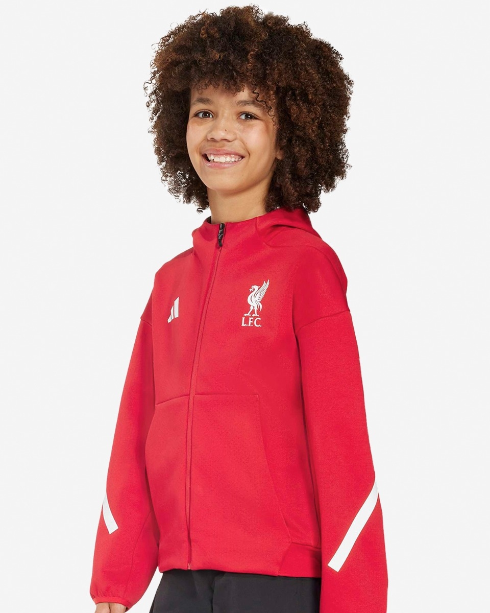 LFC adidas Kids 25/26 Home Anthem Jacket