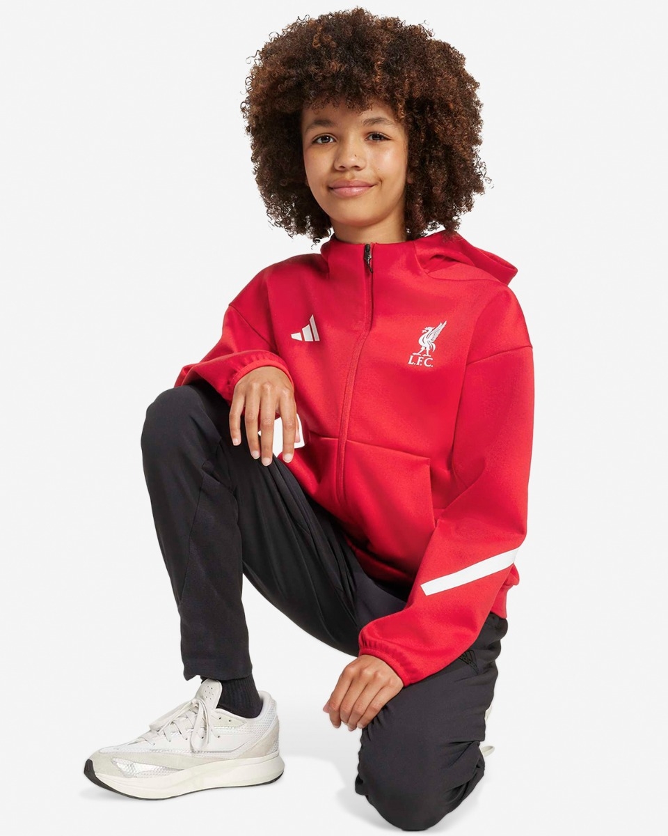 LFC adidas Kids 25/26 Home Anthem Jacket