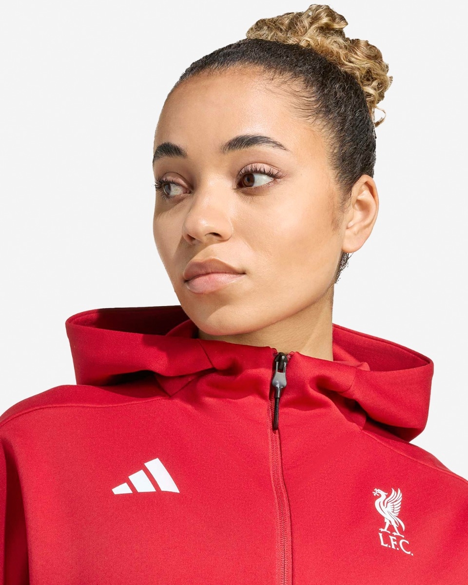 LFC adidas Womens 25/26 Home Anthem Jacket