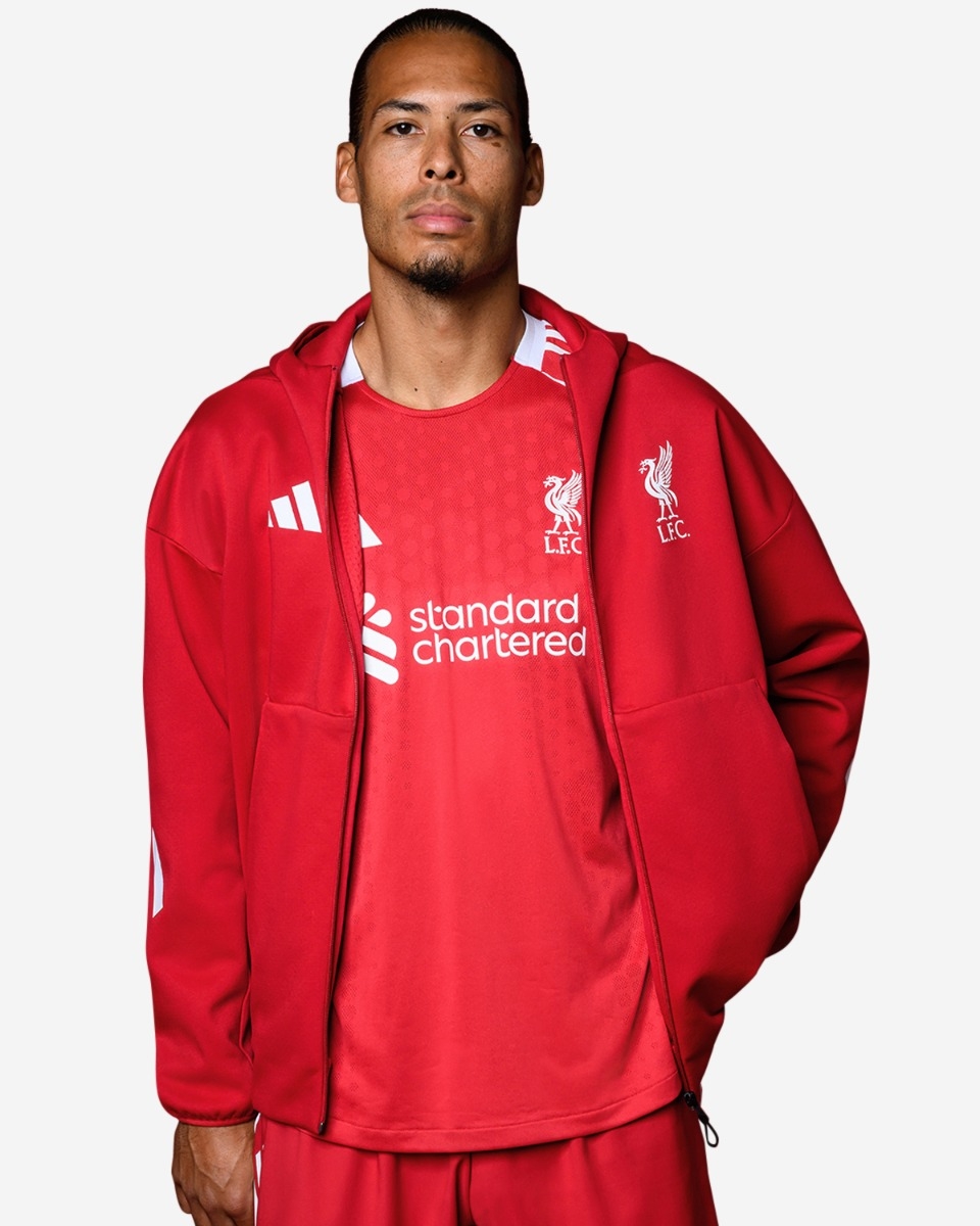 LFC adidas Mens 25/26 Home Anthem Jacket