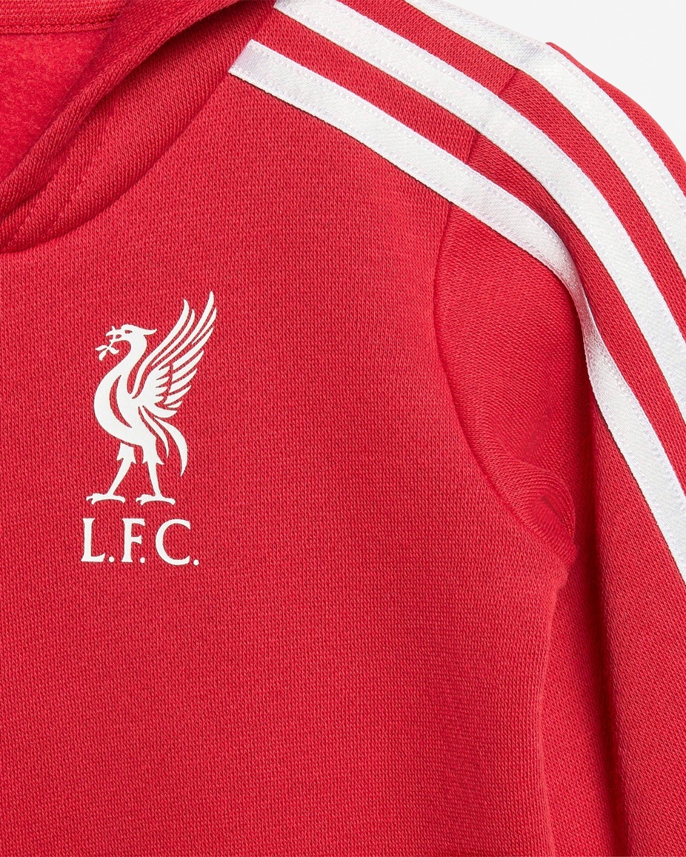 LFC adidas Kids 25/26 DNA Tracksuit Red