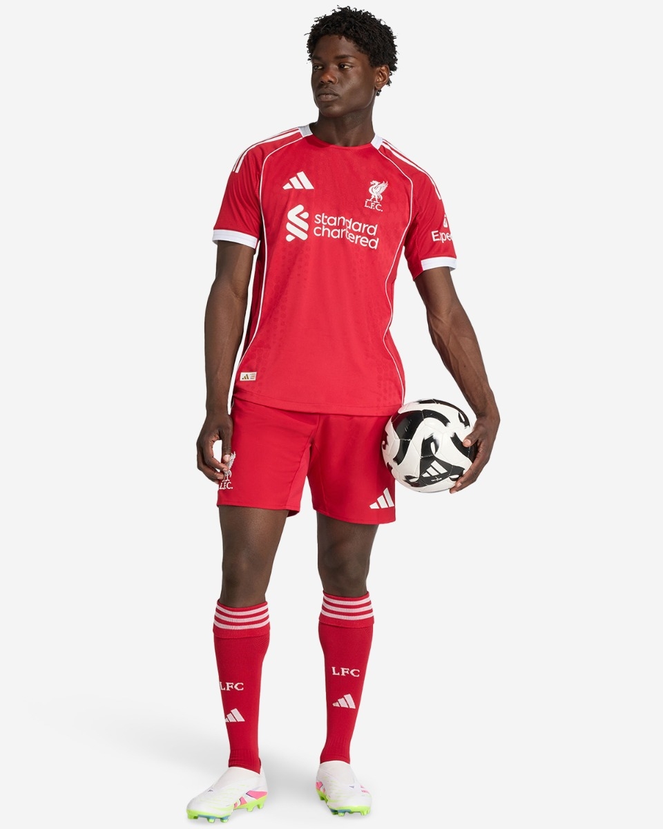 Maillot de maison authentique 25/26 LFC Adidas pour homme