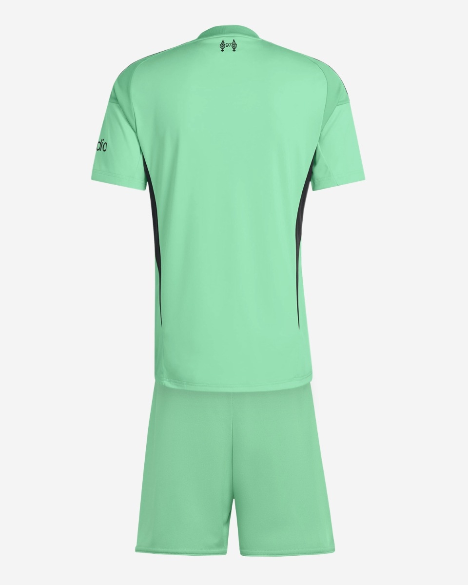 LFC adidas Little Kids 25/26 Home Goalkeeper Mini Kit