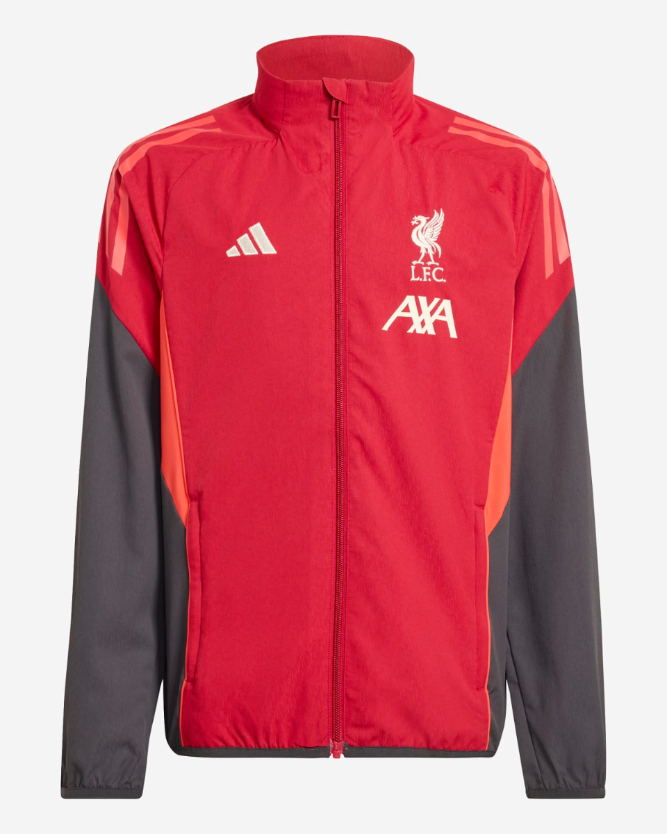LFC adidas Juniors 25/26 Matchday Jacket Red